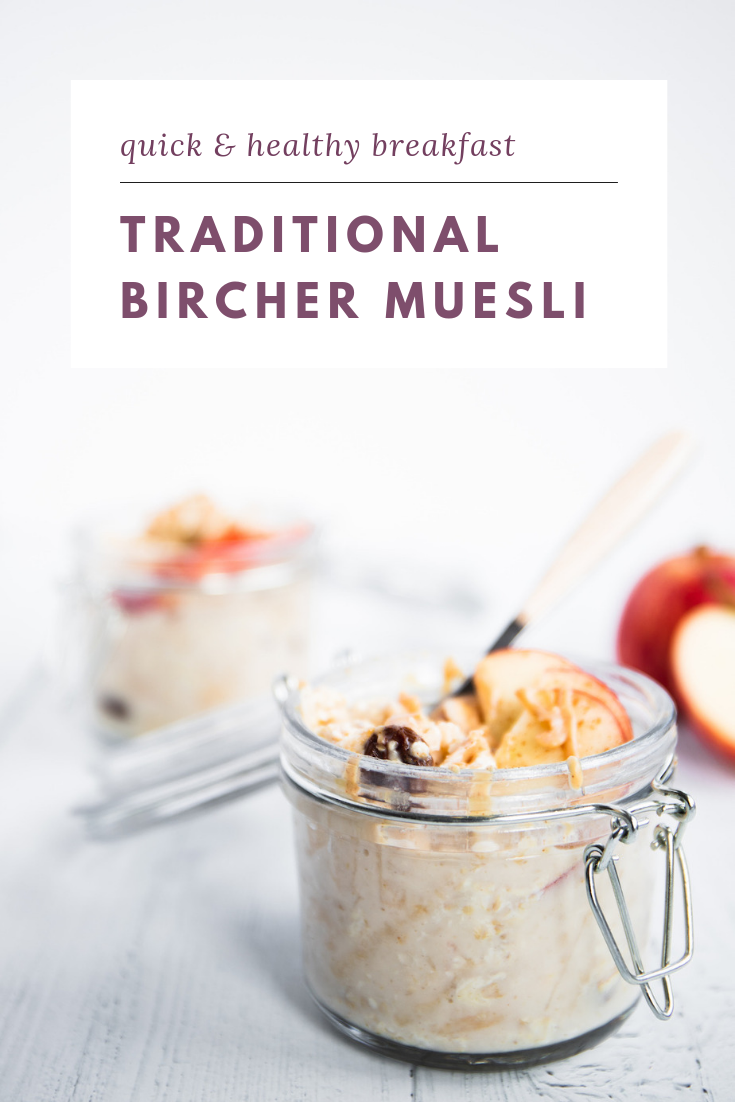Traditional Bircher Muesli - Spoonful of Kindness
