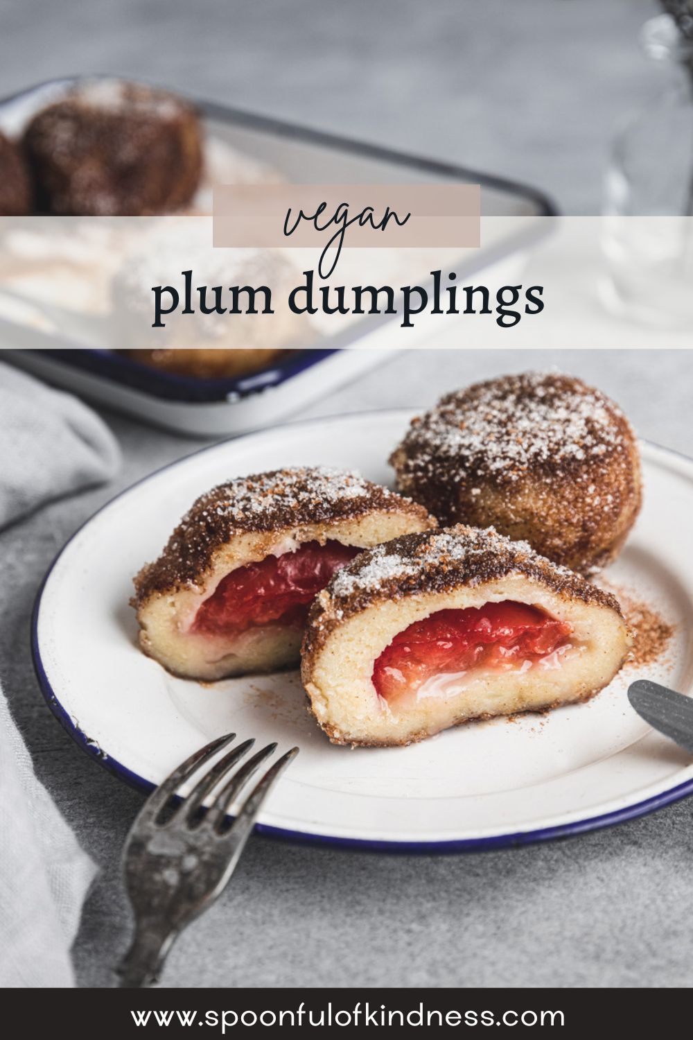 Plum Dumplings - Spoonful of Kindness
